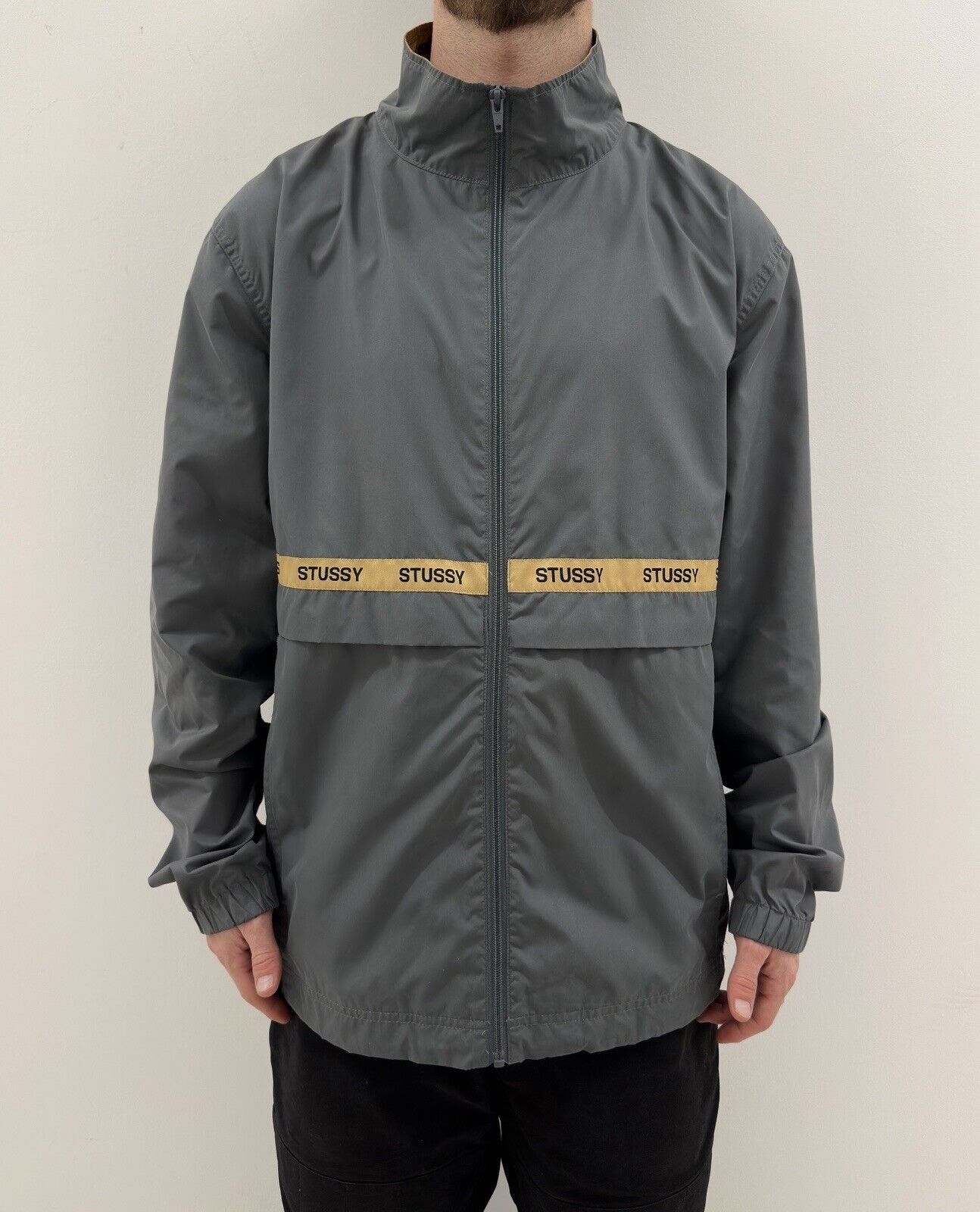 Stussy STUSSY MENS TRACK JACKET NYLON FULL ZIP | Grailed
