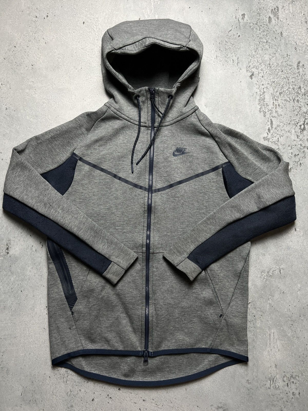 Nike Zip Up Hoodie Nike Tech Fleece Drill | Grailed