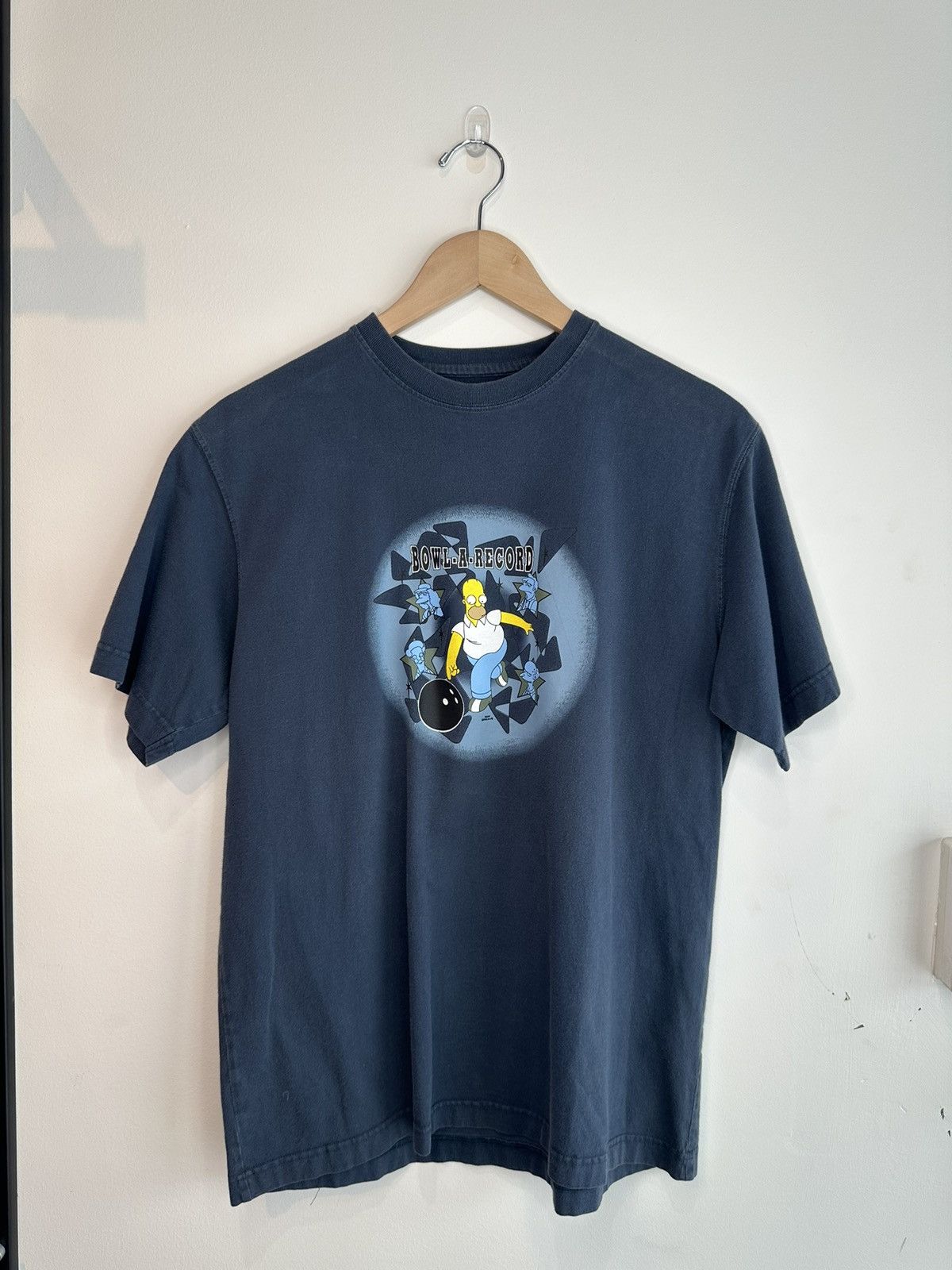 Streetwear The Simpsons Vintage Homer Simpson Bowling Vintage Tee