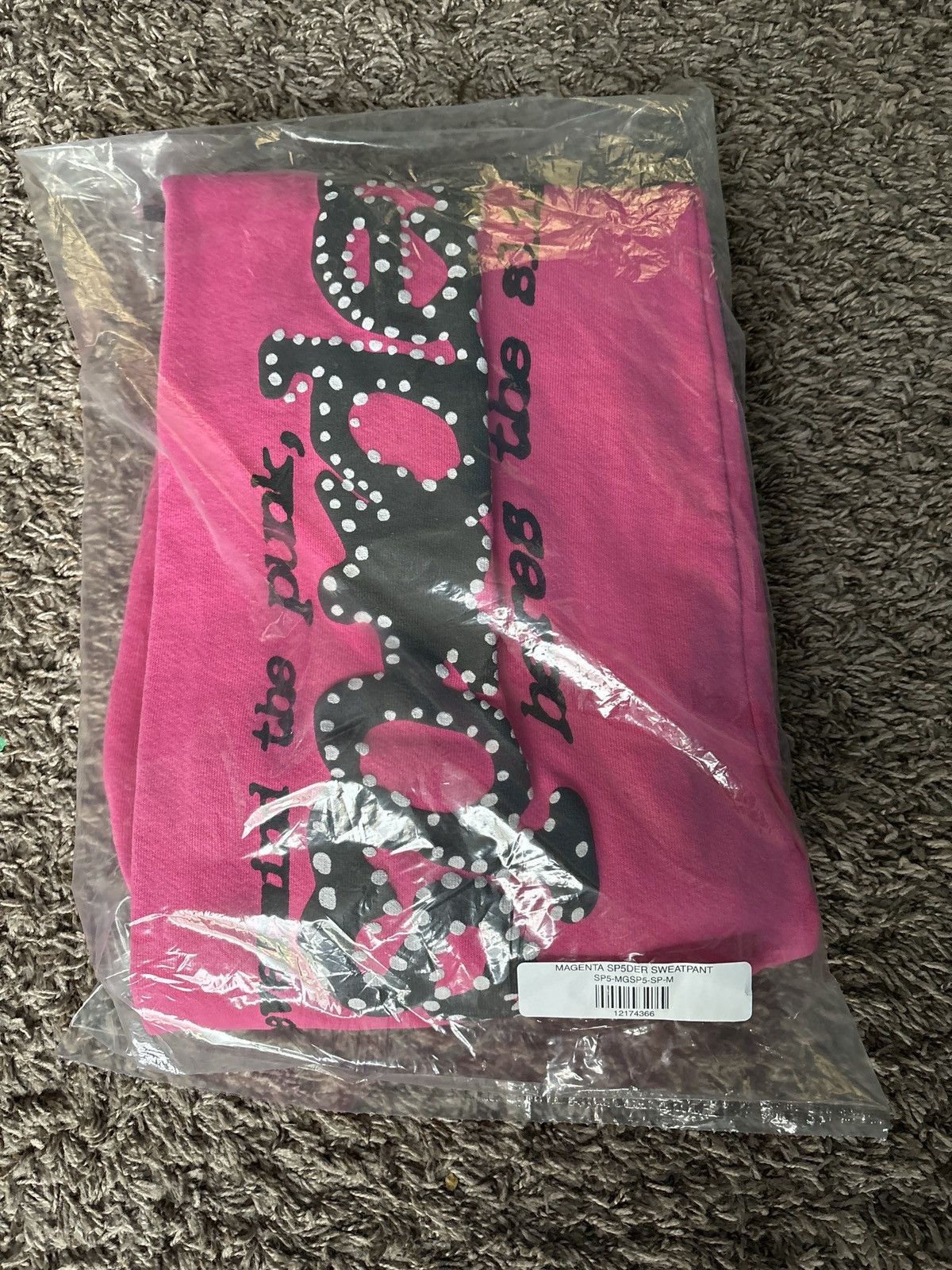 Spider Worldwide × Young Thug Sp5der V2 Pink Sweats | Grailed