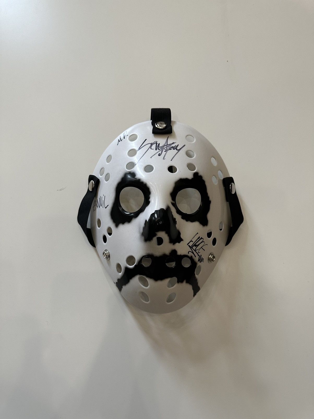 Sad Boys Signed Sematary Haunted Mound Tour Hockey Mask | Grailed