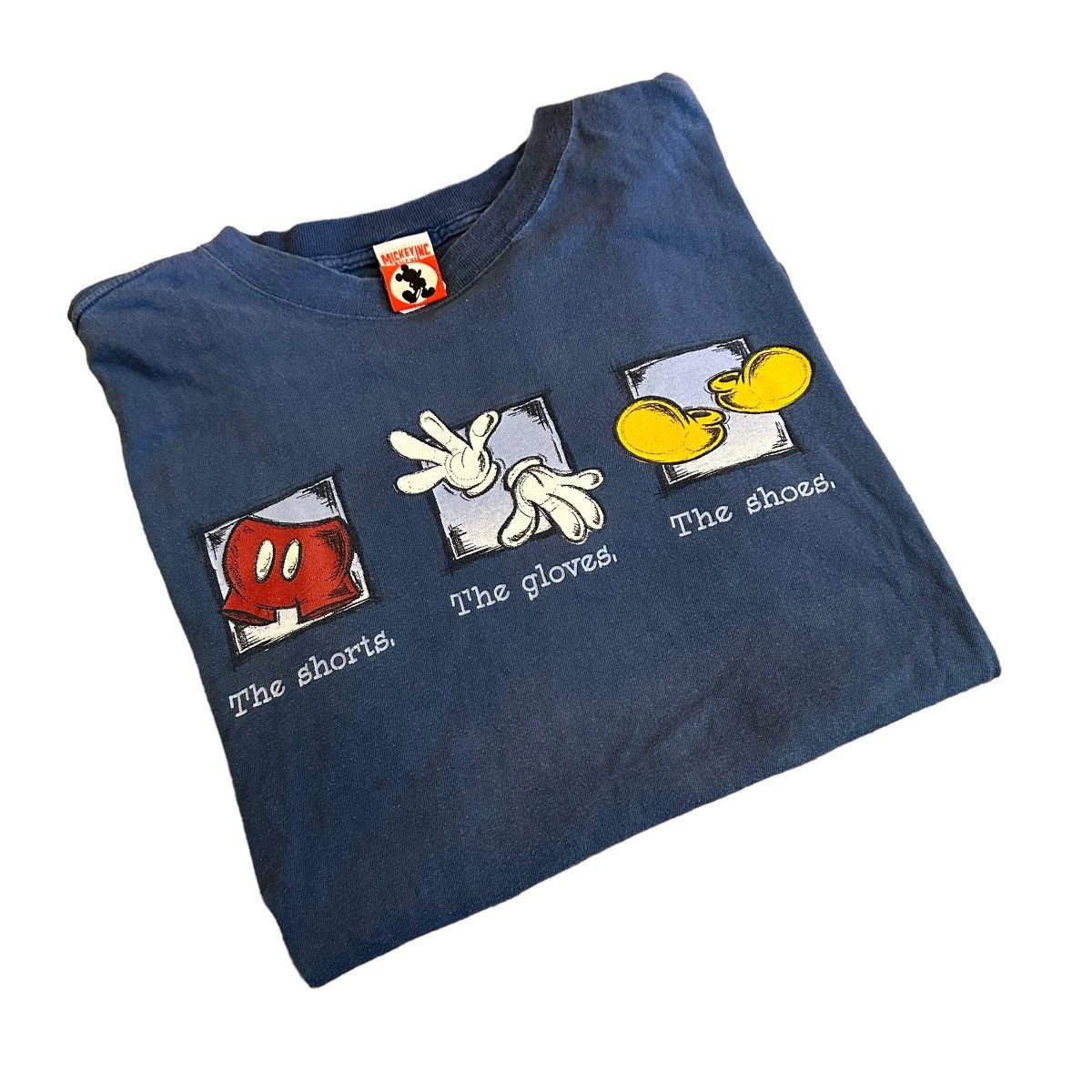 Disney × Mickey Mouse × Vintage Vintage 1990s Mickey Mouse Promo T ...