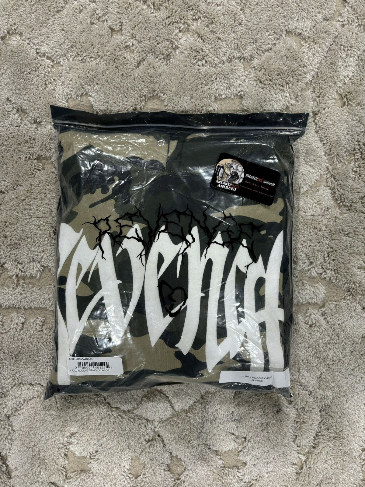 Revenge BRAND NEW IN BAG Revenge Kill Camo Hoodie Size XL | Grailed