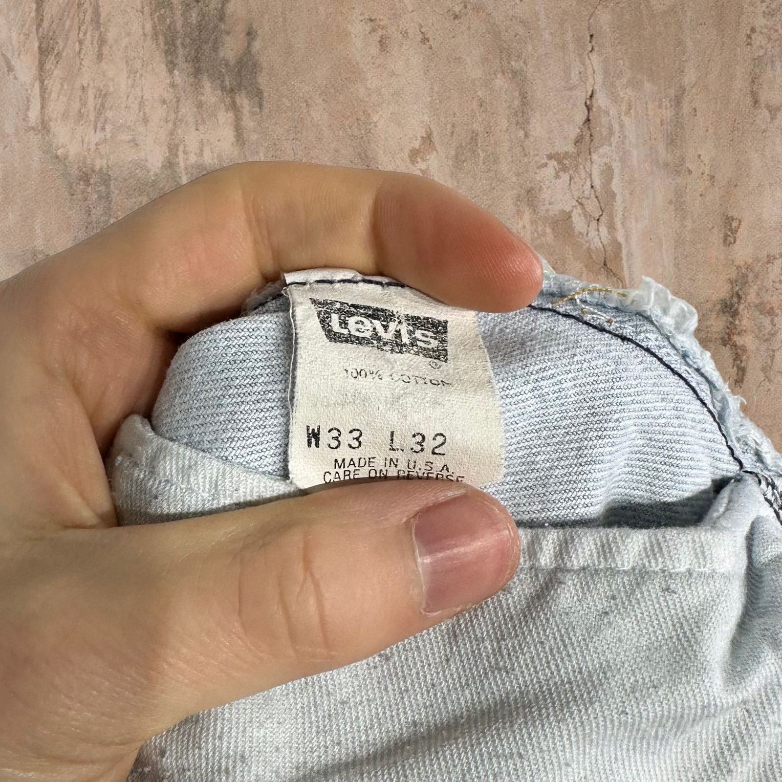 Vintage Vintage Levis Jeans 501 Regular Straight Made USA Light 80s | Grailed