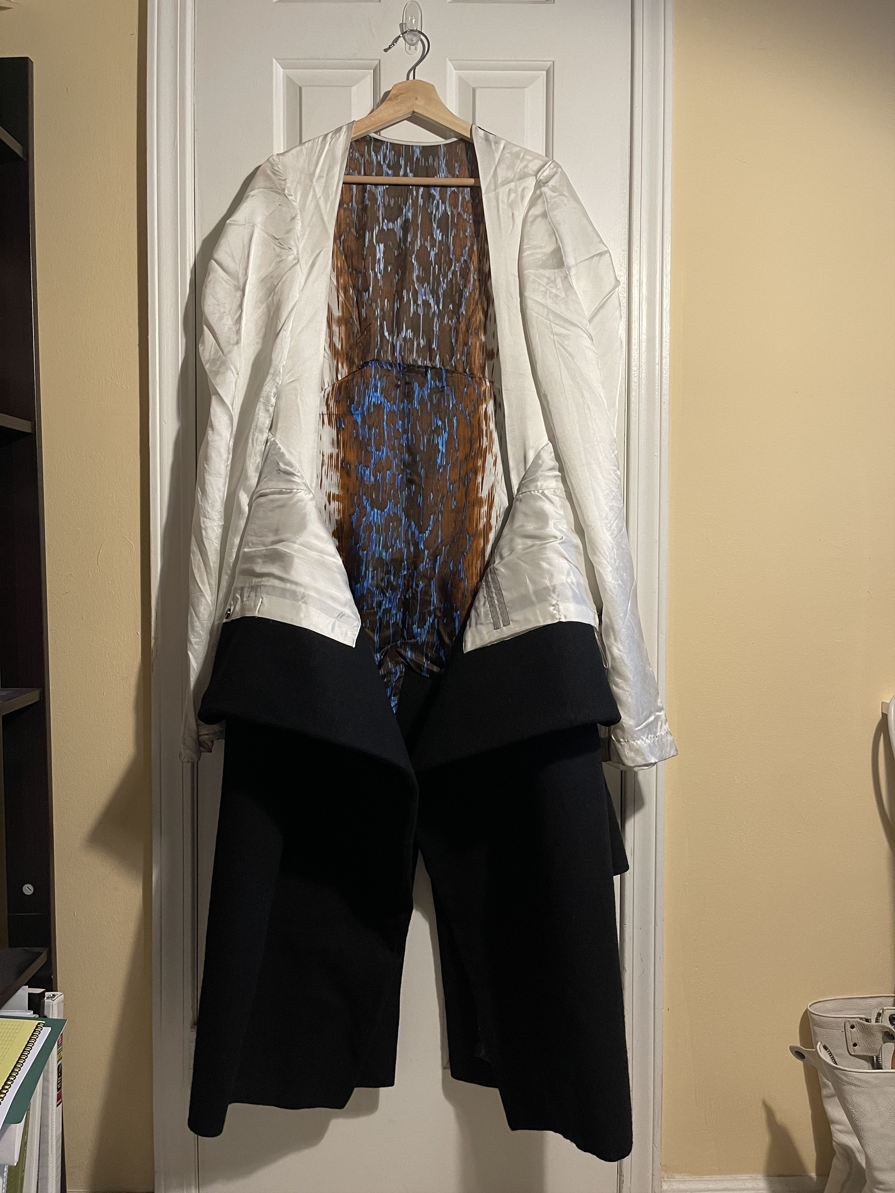 Rick Owens Museum Coat Acid Lining | Grailed