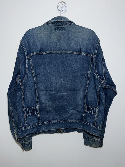 Diesel Vintage diesel old glory rare denim jacket 90s Avant garde | Grailed