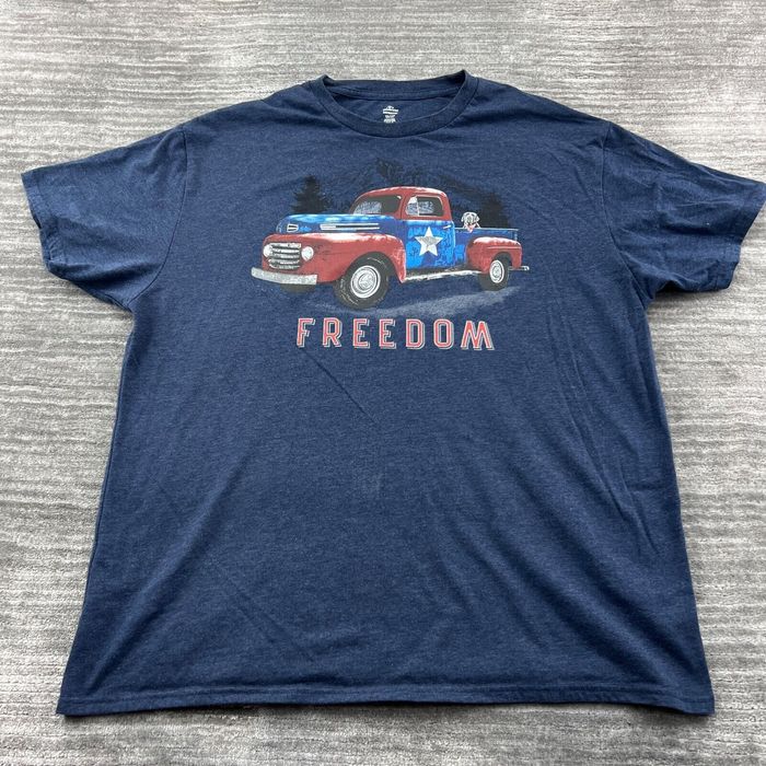 Ford Freedom Shirt Size 2XL Mens Classic Ford F-Series USA Patriotic ...