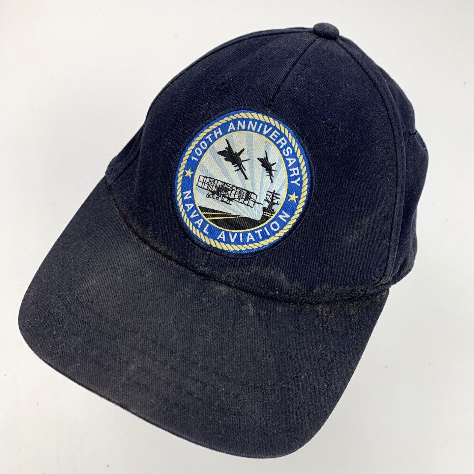 Bally 100th Anniversary Naval Aviation Boeing Ball Cap Hat Adjustable ...