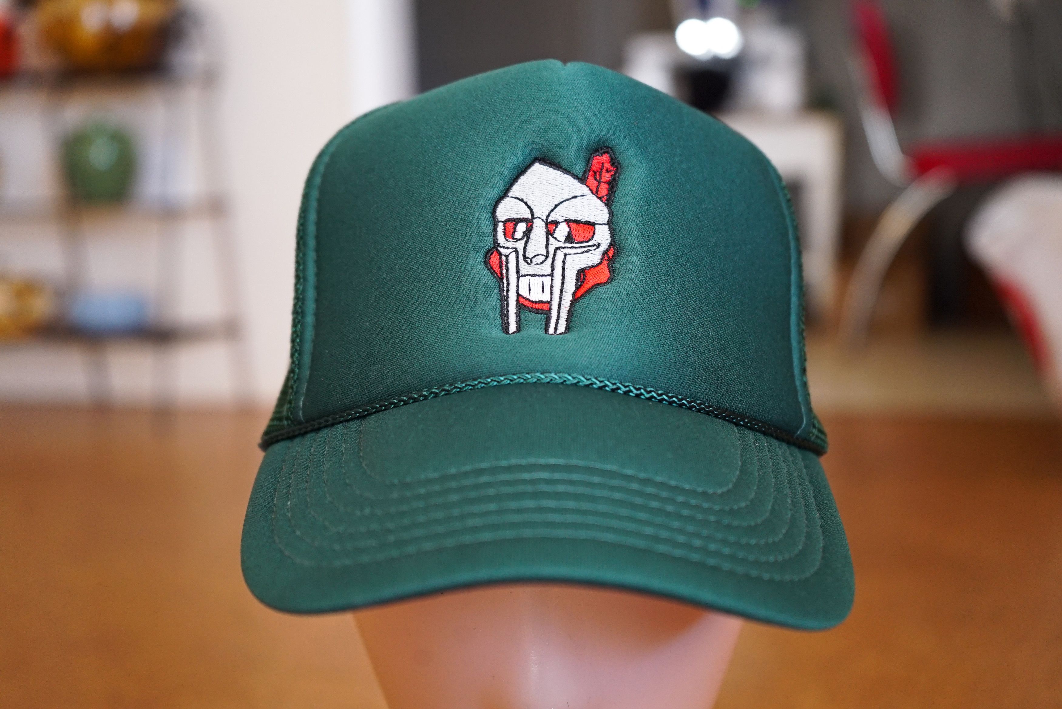 Handmade Cleveland Indians MF DOOM Chief Doom Foam Front Hat | Grailed