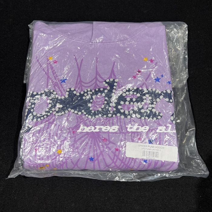 Spider Worldwide Sp5der hoodie Acai Small | Grailed