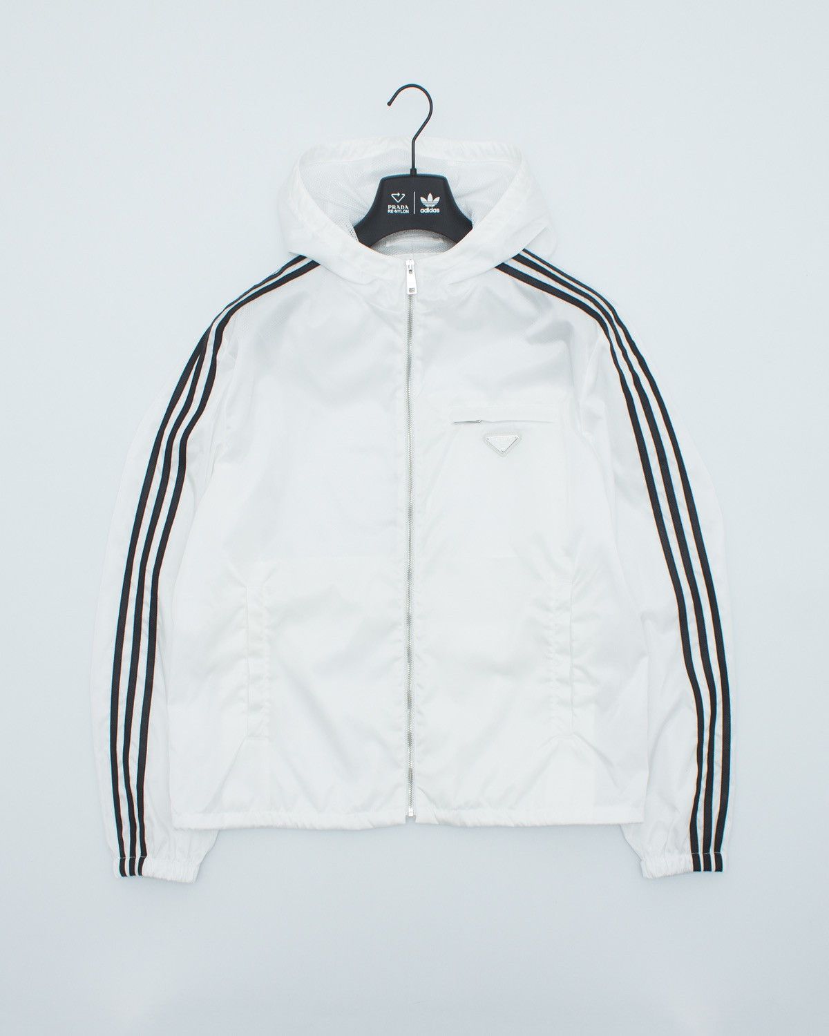 Adidas × Prada ADIDAS X PRADA RE-Nylon Track Jacket White | Grailed