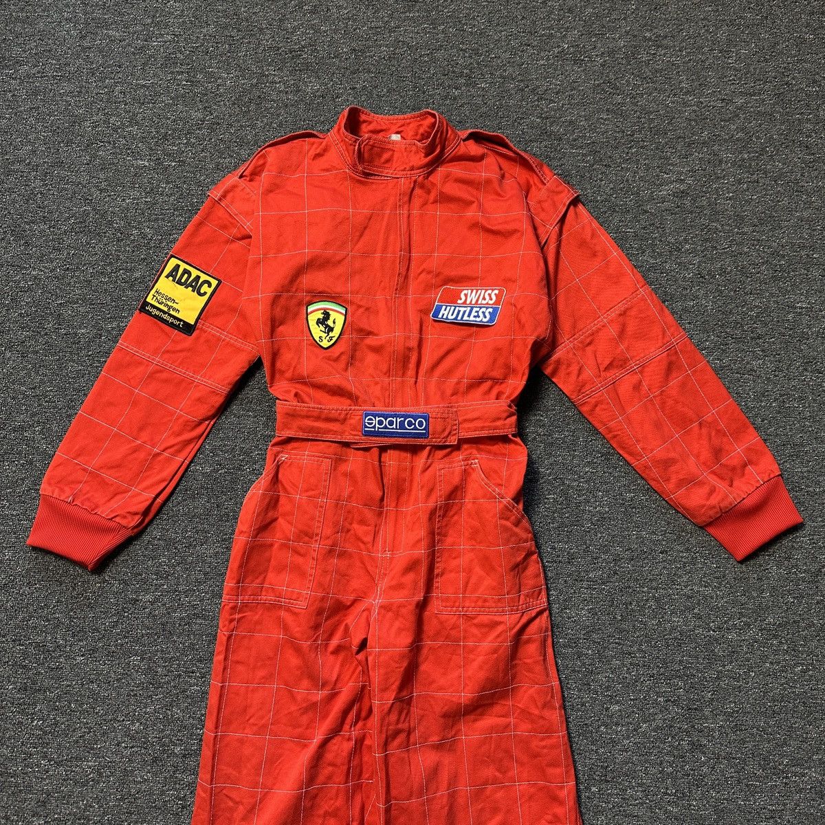 Ferrari × Formula 1 × Racing Ferrari vintage racing coverall | Grailed