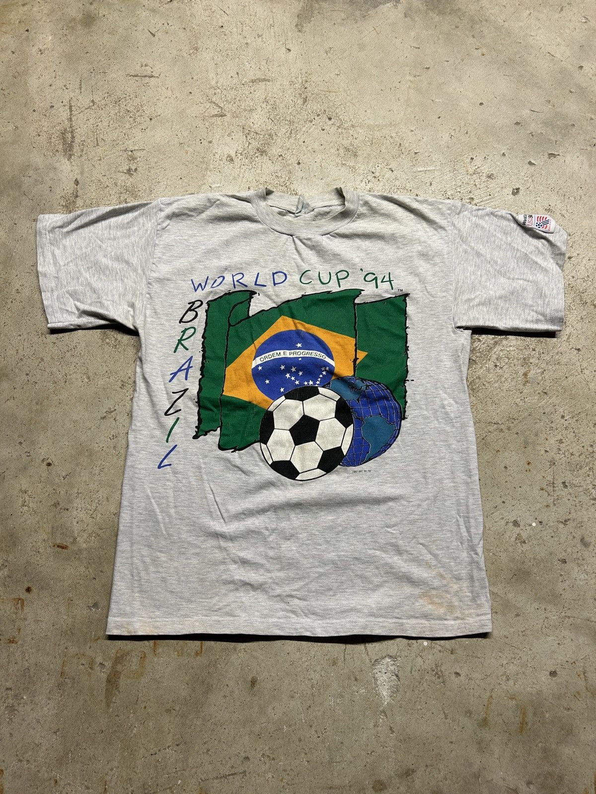 Fifa World Cup × Streetwear × Vintage Vintage 1994 Brazil World Cup Competition Tee | Grailed