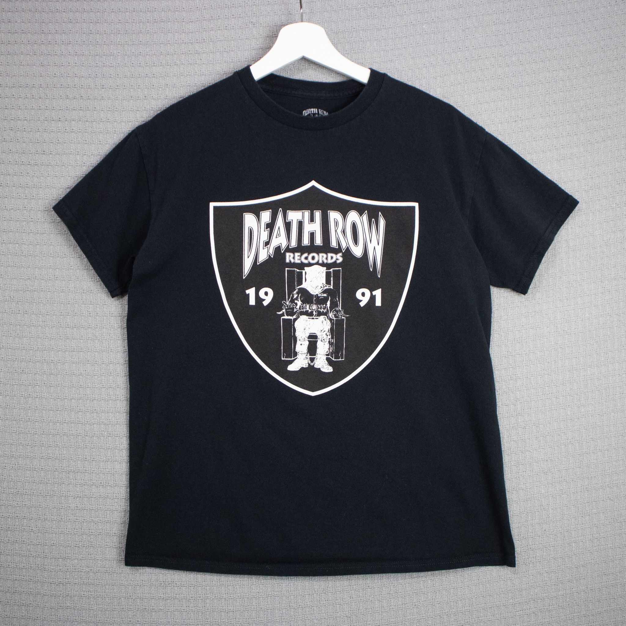 Death Row Records × Rap Tees × Streetwear Death Row Records Logo ...