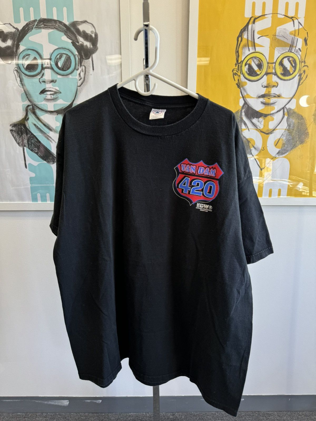 Wwe VINTAGE ECW ROB VAN DAM RVD “ROUTE 420” SHIRT XXL | Grailed