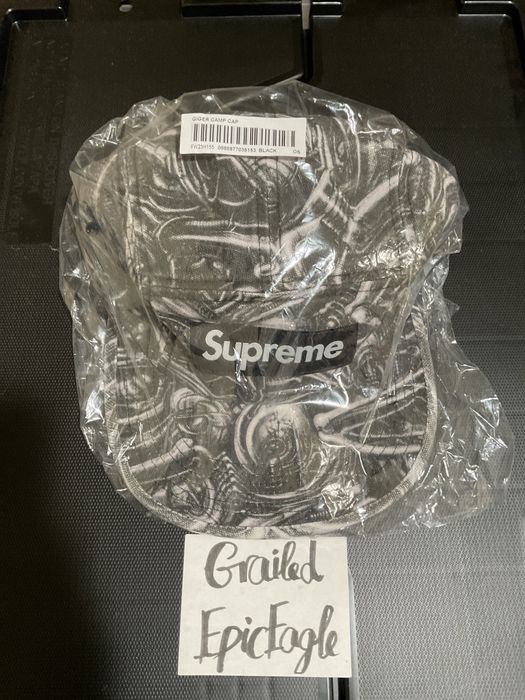 Supreme Supreme HR Giger Black Camp Cap | Grailed