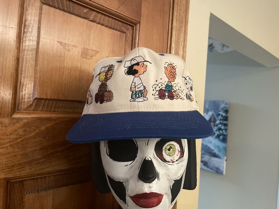 Peanuts VINTAGE PEANUTS GANG BASEBALL CAP CHARLIE BROWN SNOOPY LINUS ...