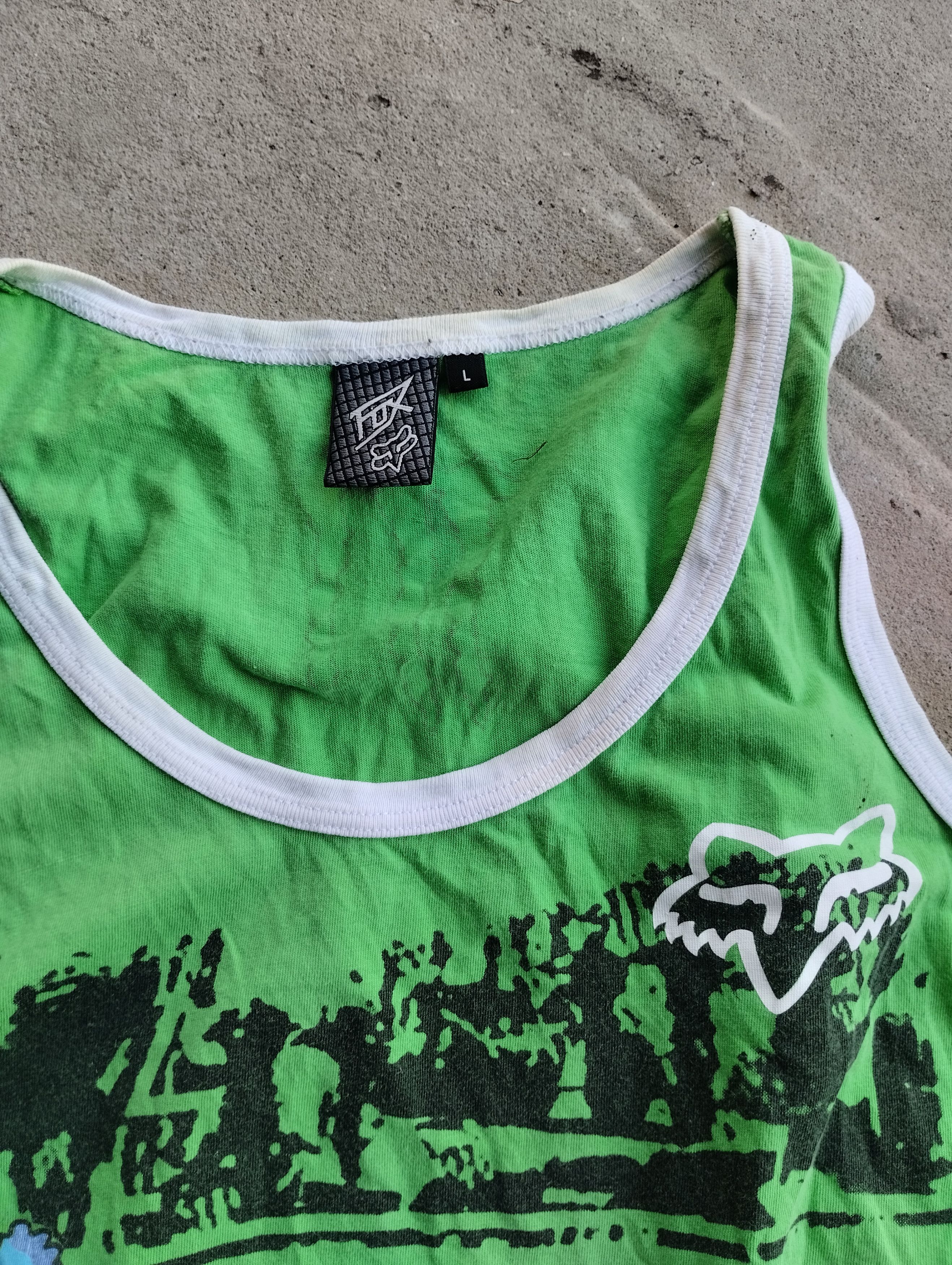 Fox Racing × Vintage Y2K Vintage Rare Monster Energy Fox tank top | Grailed