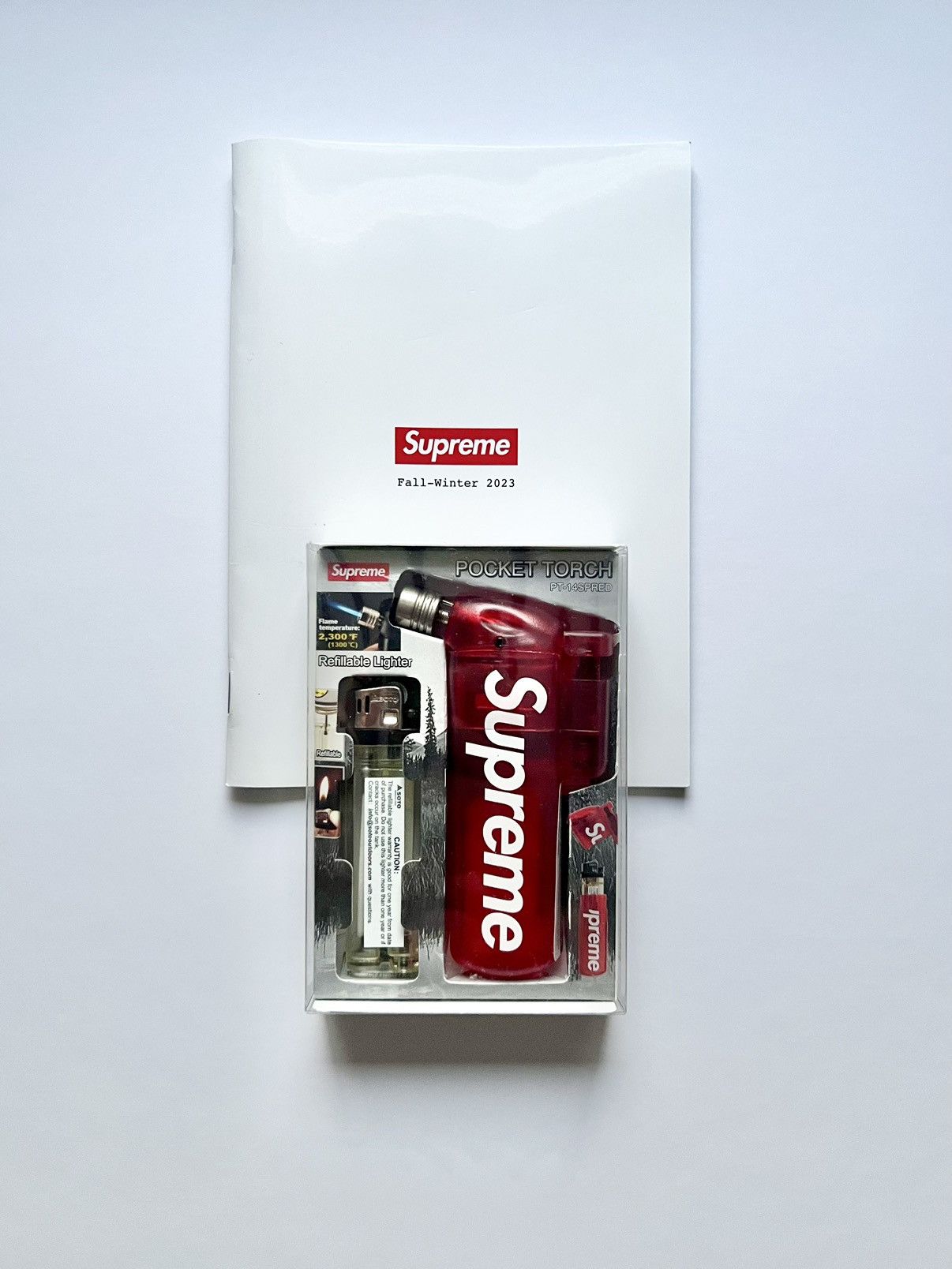 Supreme Supreme FW23 Soto Pocket Torch Red | Grailed