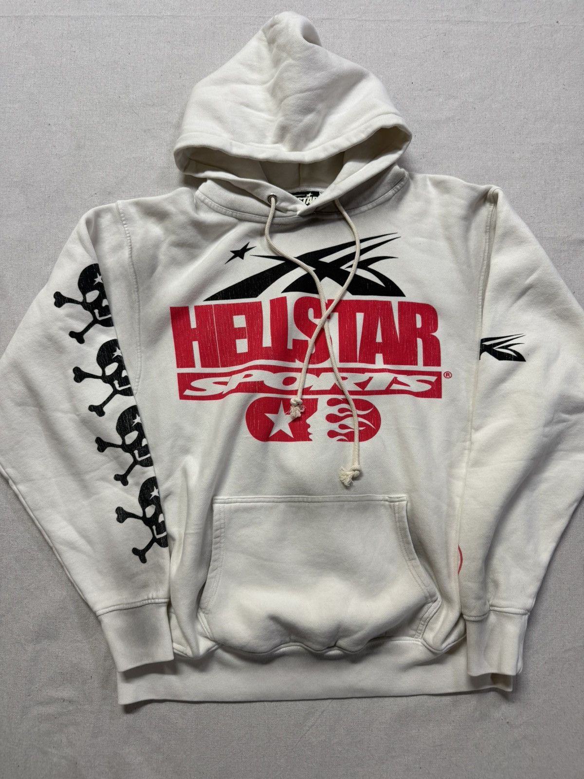 HELLSTAR Hellstar Sports Hoodie White | Grailed