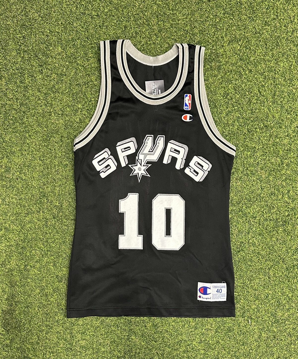 Vintage Vintage 90s Champion Dennis Rodman Spurs Jersey | Grailed