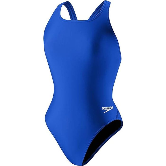 Speedo Speedo Super Proback Royal Blue Two Tone Swimsuit One Piece ...