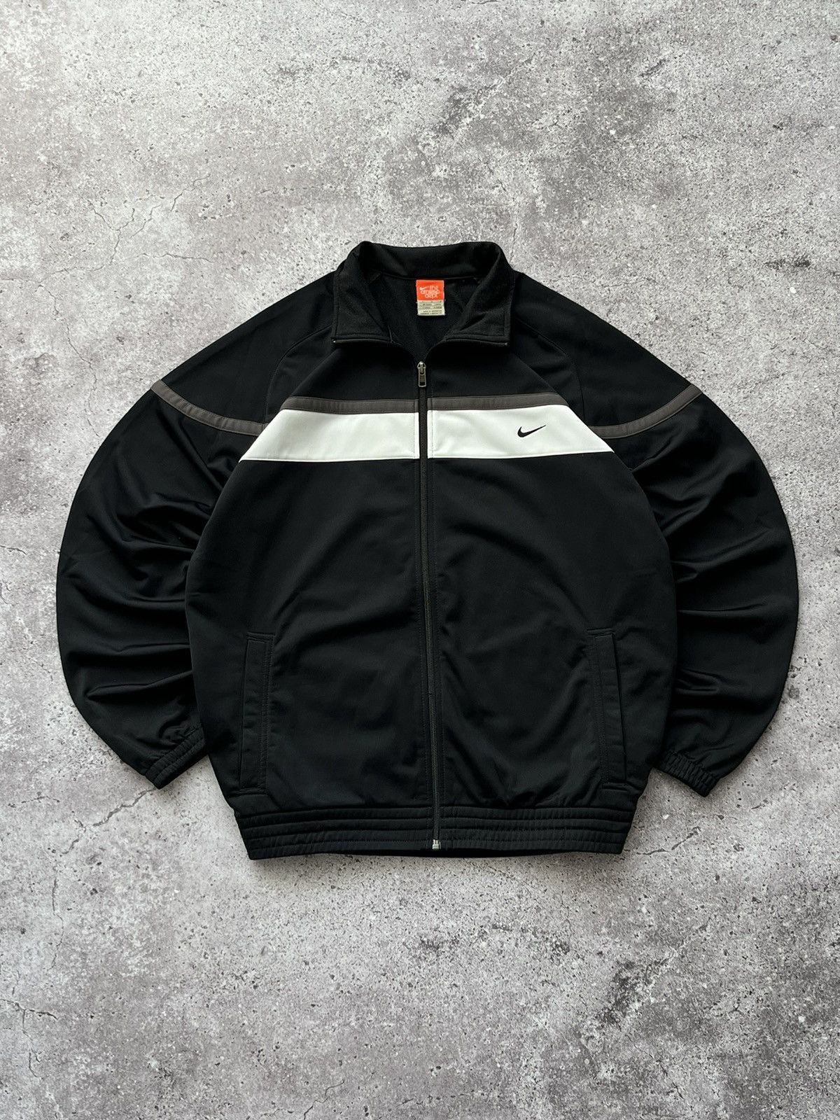 Nike Nike Vintage Basic Mini Swoosh Logo Light Olympic Jacket | Grailed
