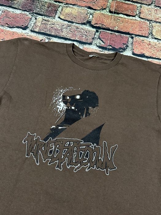 Vintage Buried Face Down Metal Screamo Hardcore Band T Shirt Vintage ...