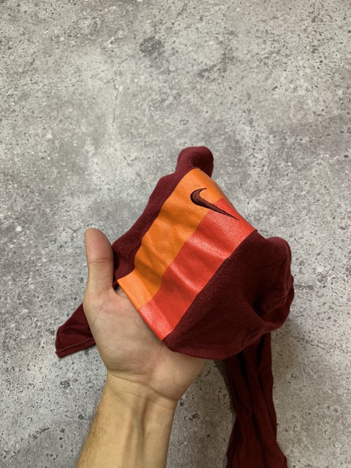 Nike Y2K Nike Du Rag Mini Swoosh Bandana Hat | Grailed