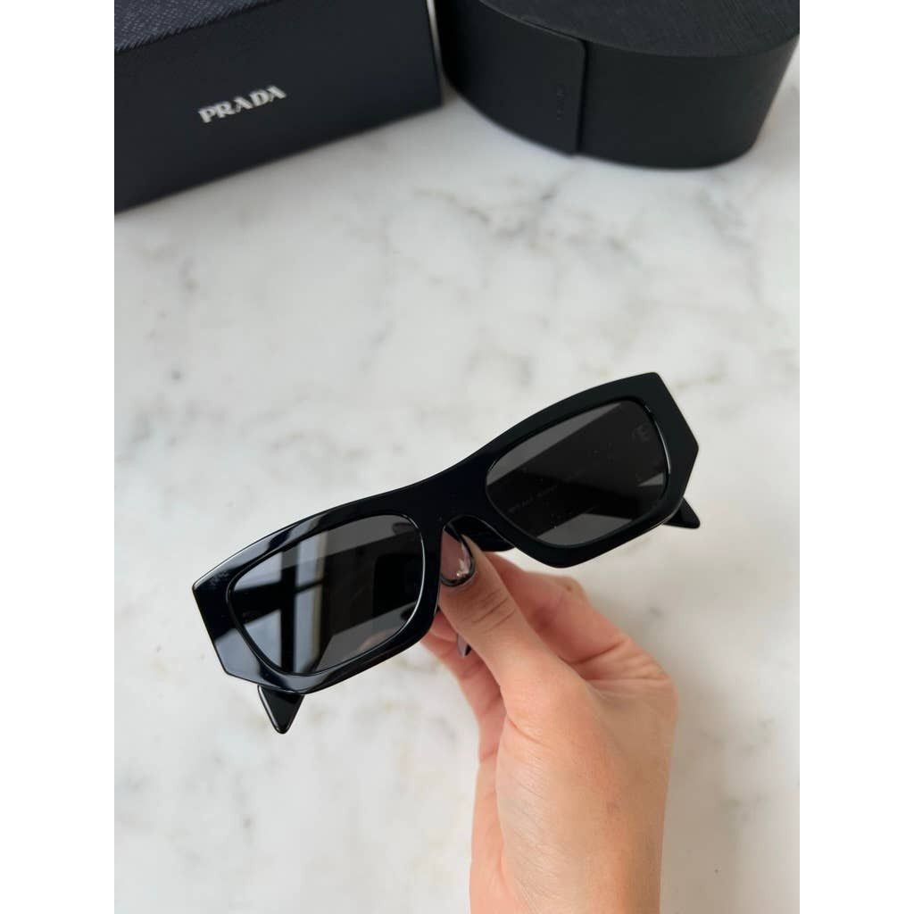 Prada NEWEST RELEASE Prada PR A01S Sunglasses in Black | Grailed