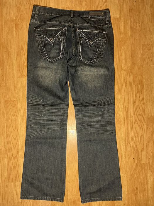 True Religion y2k affliction style baggy denim | Grailed