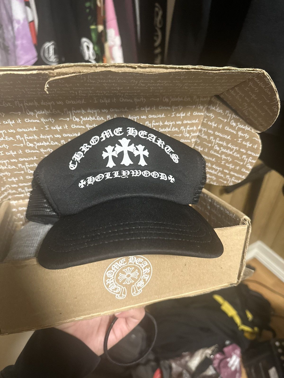 Chrome Hearts King taco triple cross hat | Grailed