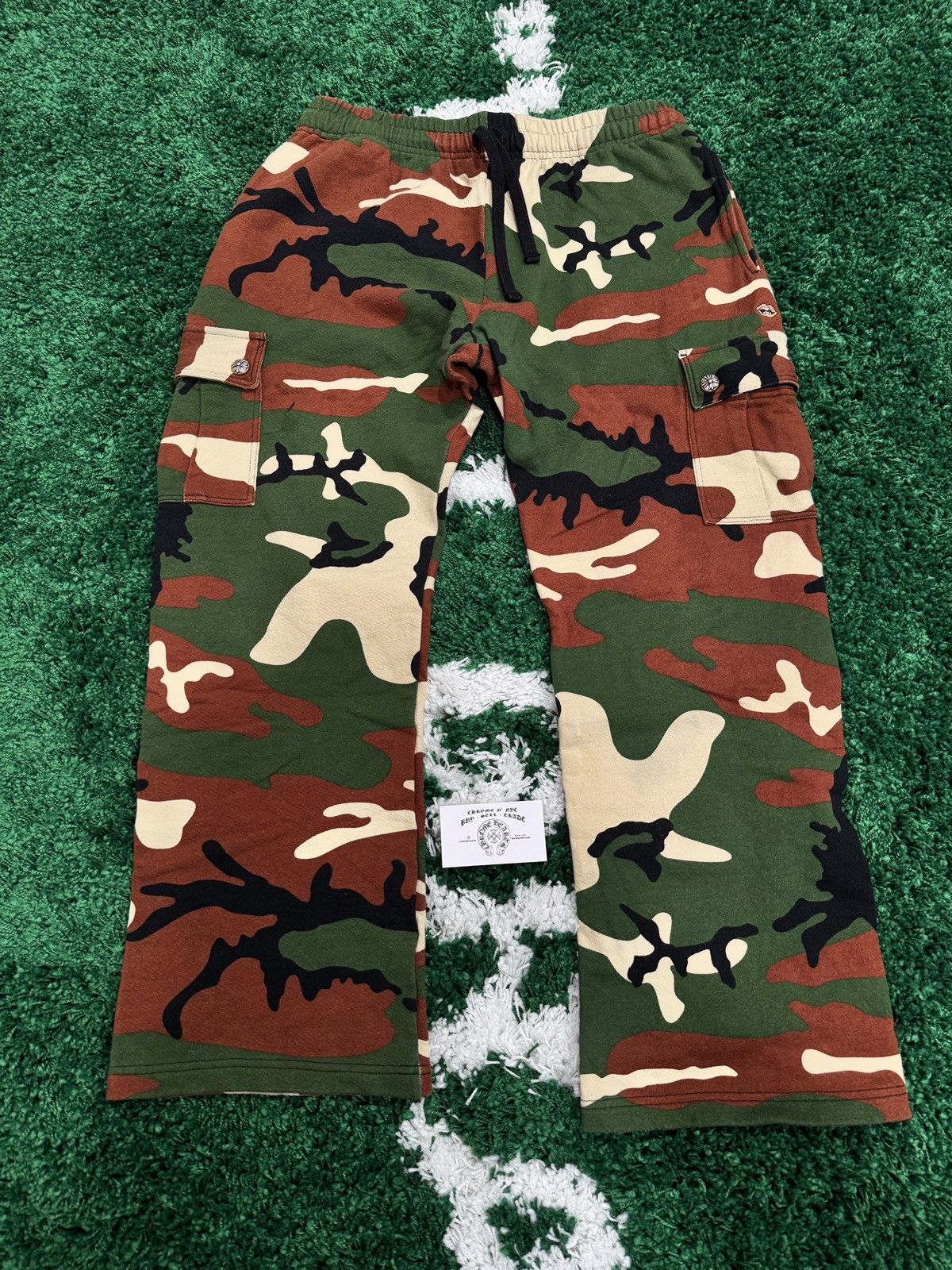 Chrome Hearts Chrome Hearts Matty Boy Caution Sweatpants | Grailed