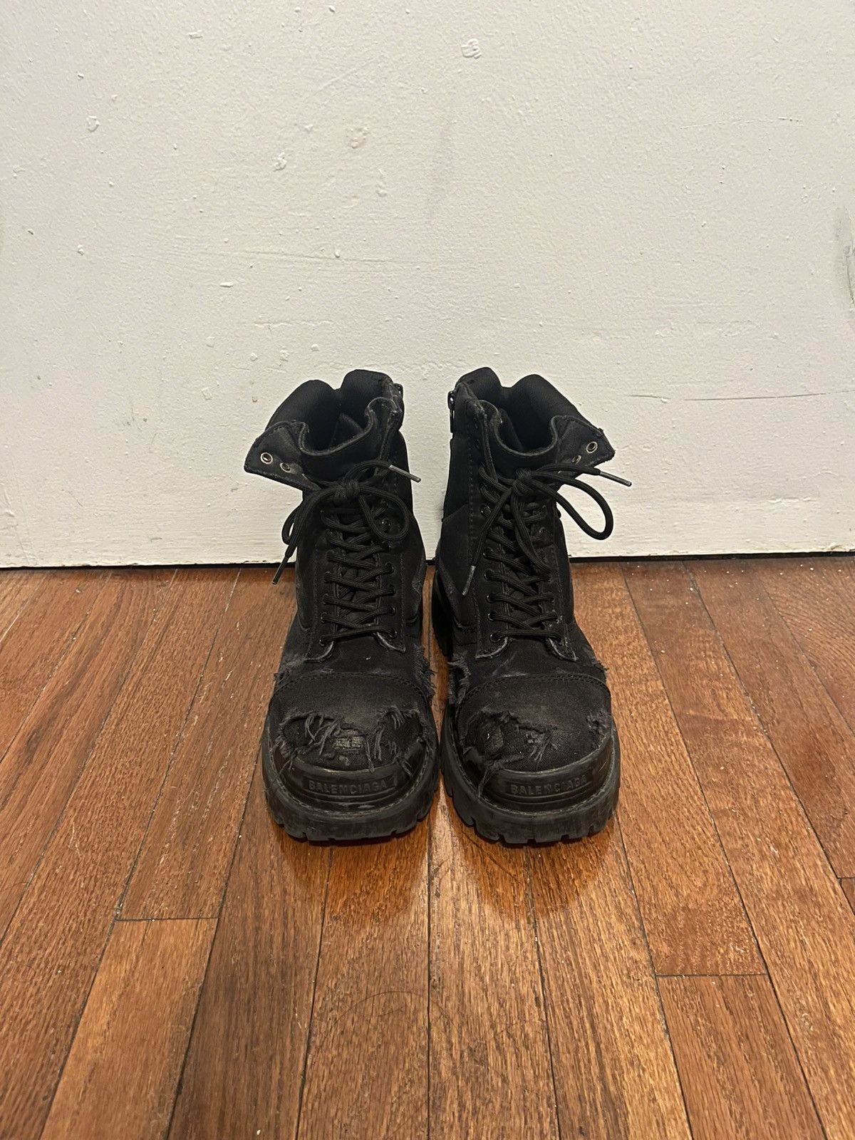 Balenciaga Balenciaga Striker Combat Boots | Grailed