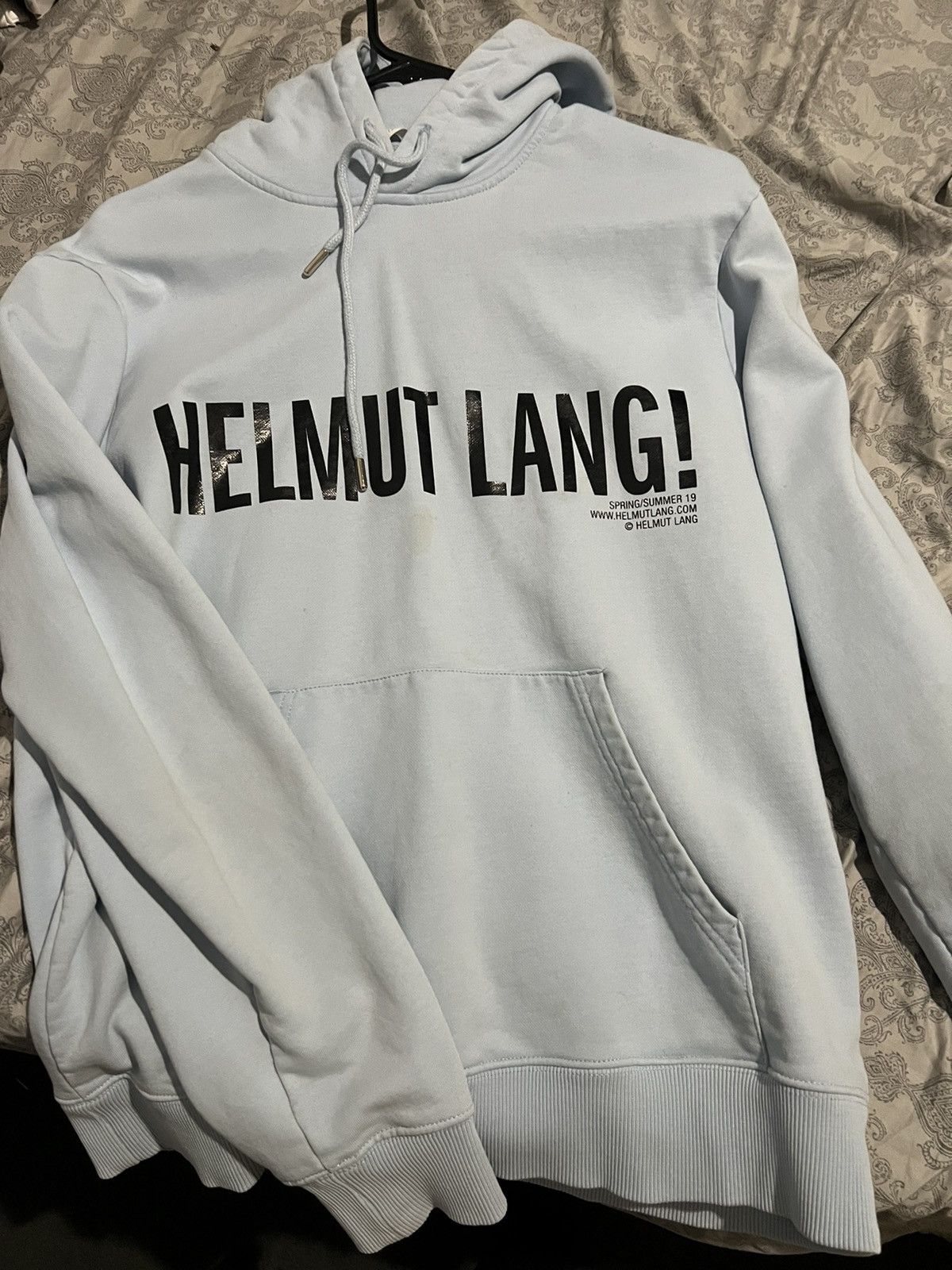 Helmut Lang Helmet lang hoodie | Grailed