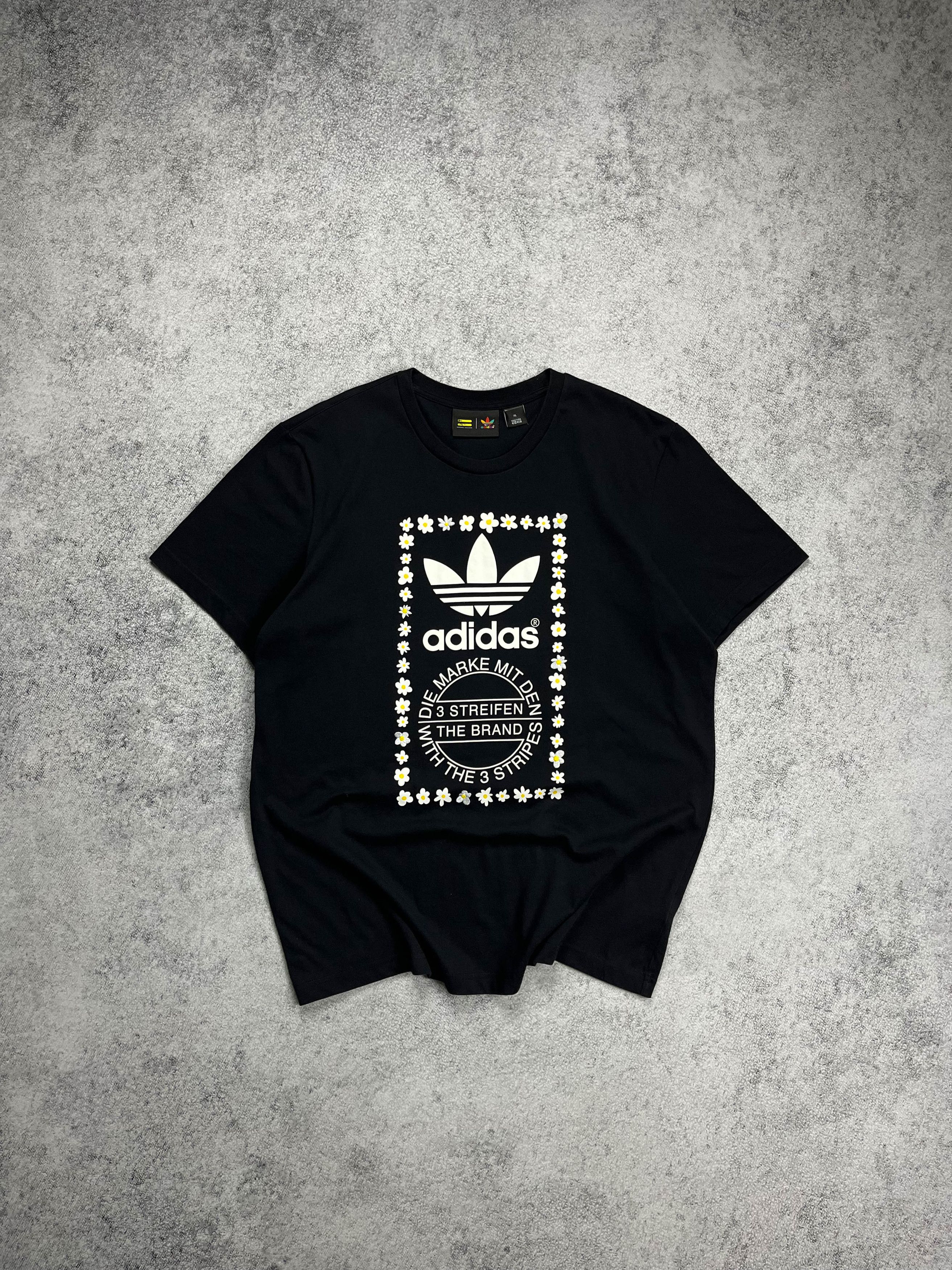 Adidas Adidas x Pharell Flower Logo Tee | Grailed