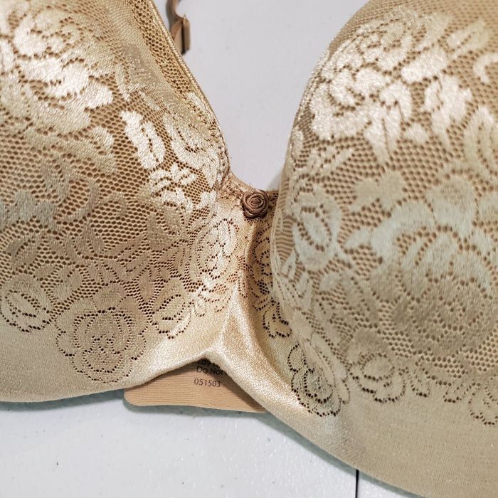 Vintage Soma Women Bra 32DD Brown Floral Stunning Support Balconet ...
