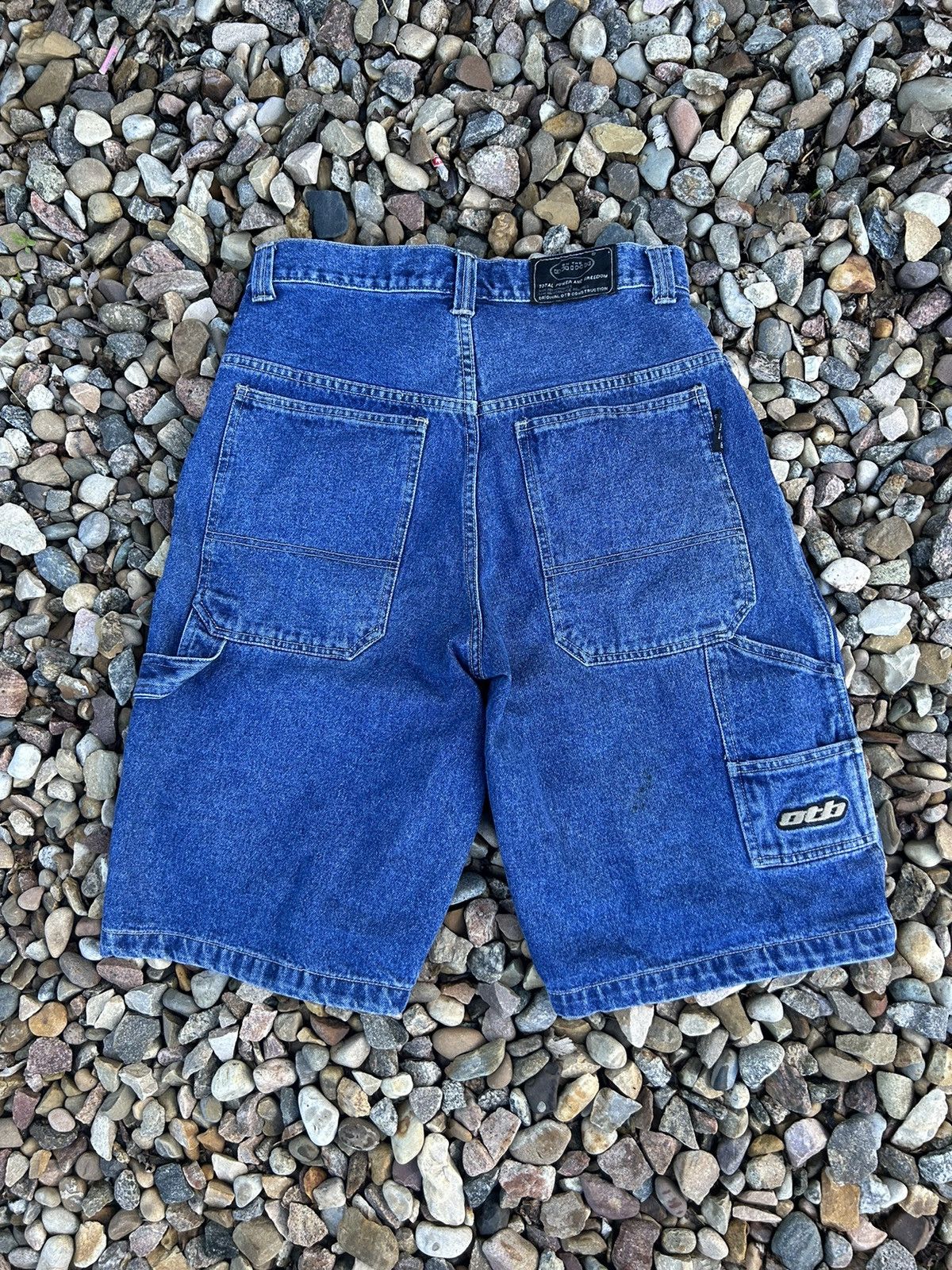 Jnco × Streetwear × Vintage CRAZY BAGGY Y2K OTB CONSTRUCTION JORTS JNCO ...