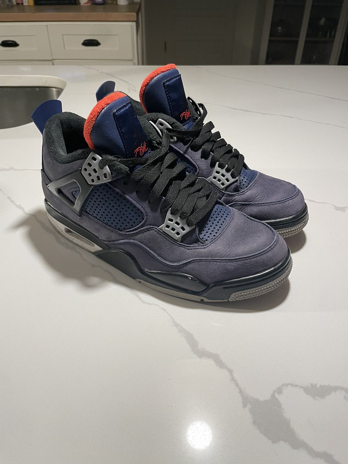 Nike Jordan 4 Retro Winterized Royal Blue | Grailed