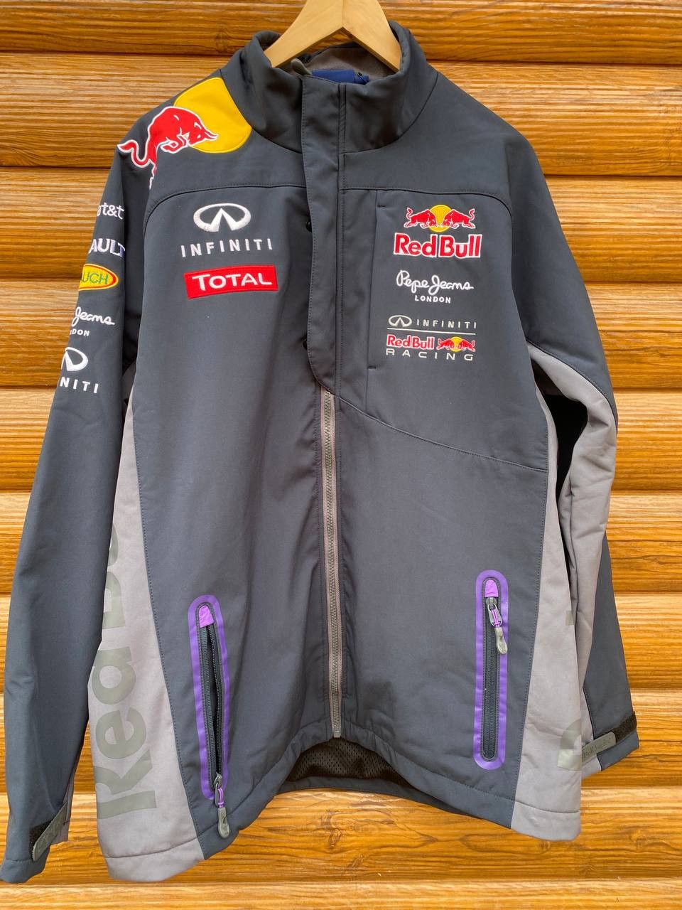 Formula 1 × Pepe Jeans × Red Bull RED BULL F1 TEAM JACKET FLEECE F1 RED ...