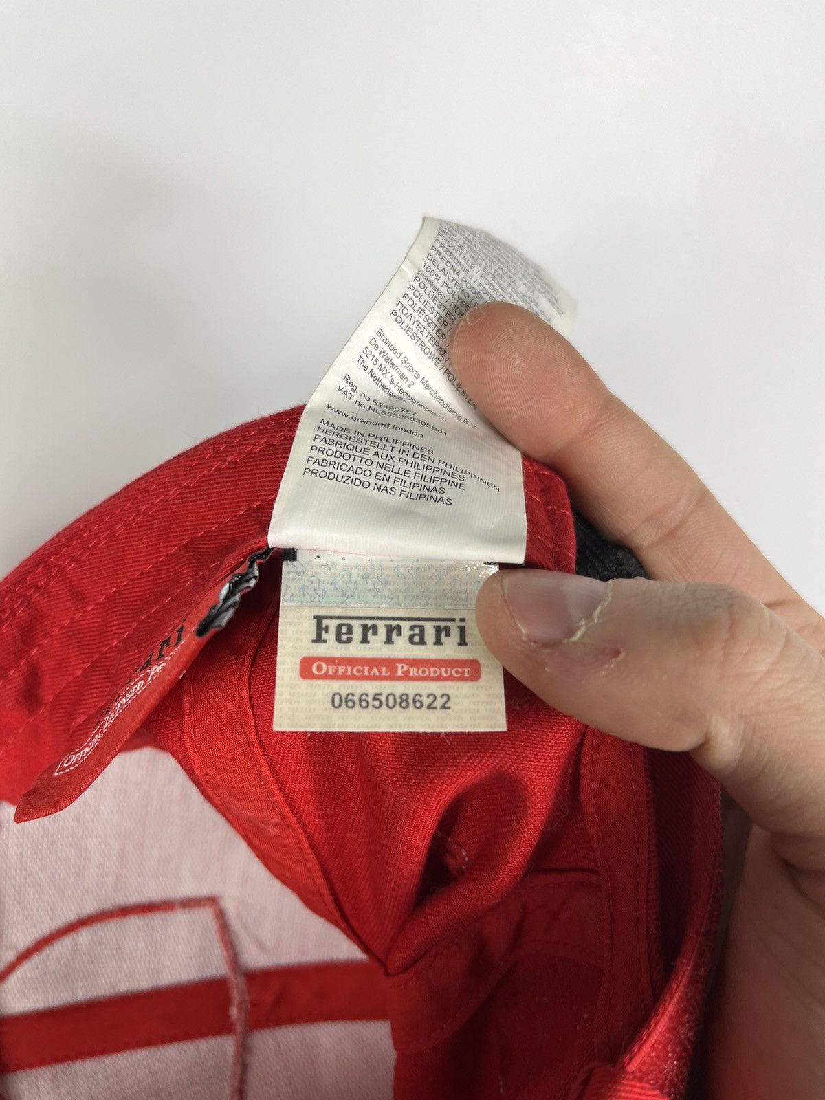 Ferrari Vintage Scuderia Ferrari F1 Team Official Cap | Grailed
