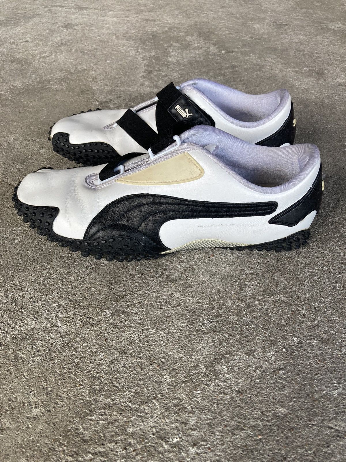 Vintage Puma Mostro Black/White Y2k Sneakers | Grailed