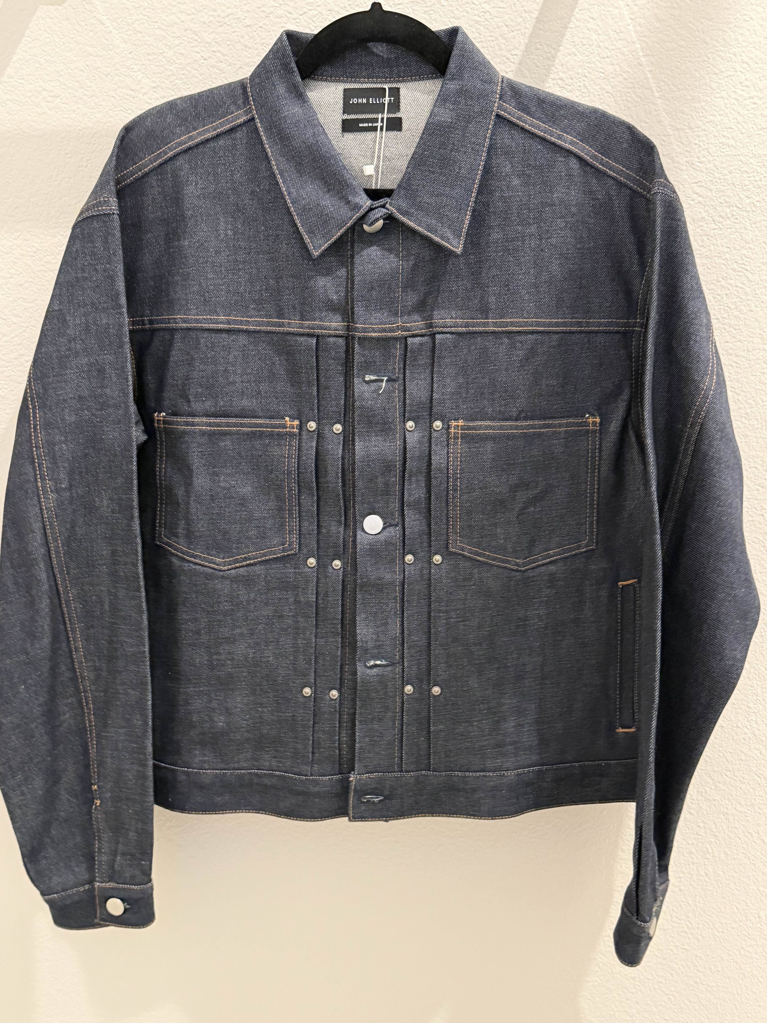 John Elliott John Elliott Raw Indigo Thumper Type II Size M | Grailed