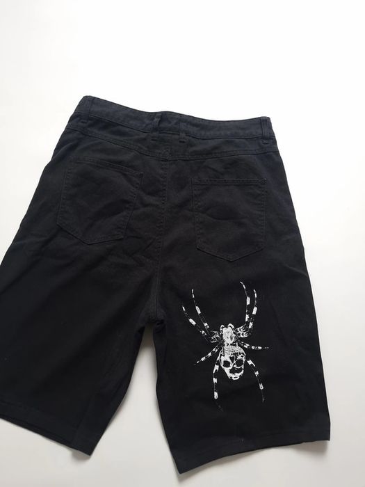 Vintage Vintage spider print jorts baggy fit | Grailed