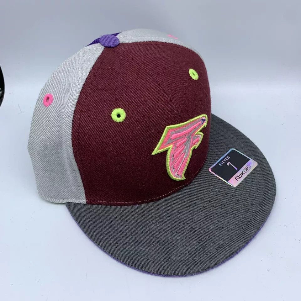 NFL × Reebok × Vintage Vintage Atlanta Falcons Hat 6 3/4 Fitted NFL ...