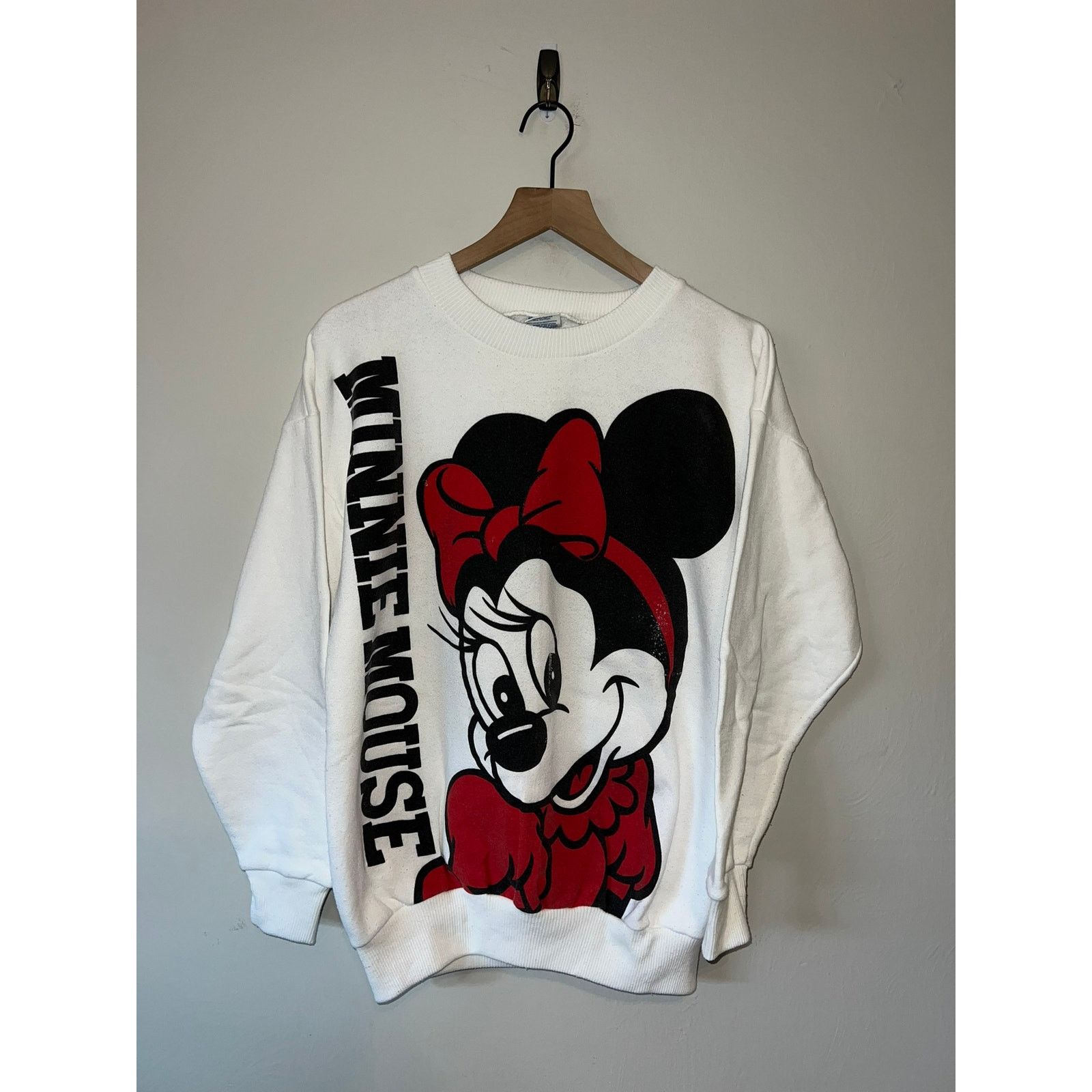 Disney 1980s Disney Minnie Mouse Character Fashions Sweatshirt 80s ...