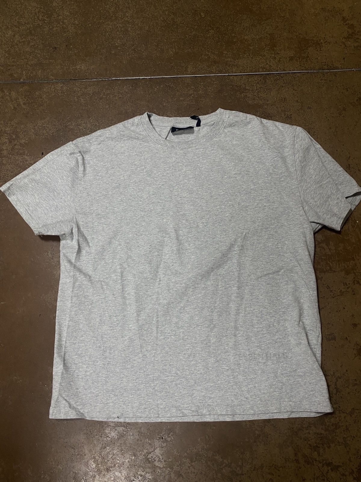 Pacsun Essentials Fear Of God Oversized Gray Shirt | Grailed
