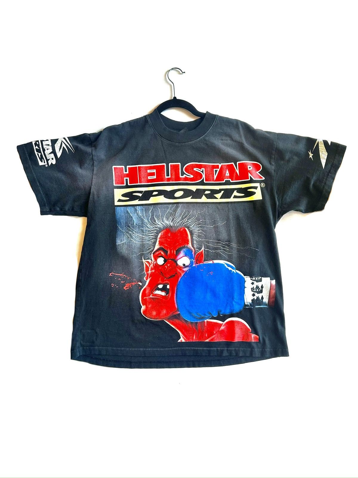 HELLSTAR HELLSTAR BIGGER THAN SATAN TEE | Grailed