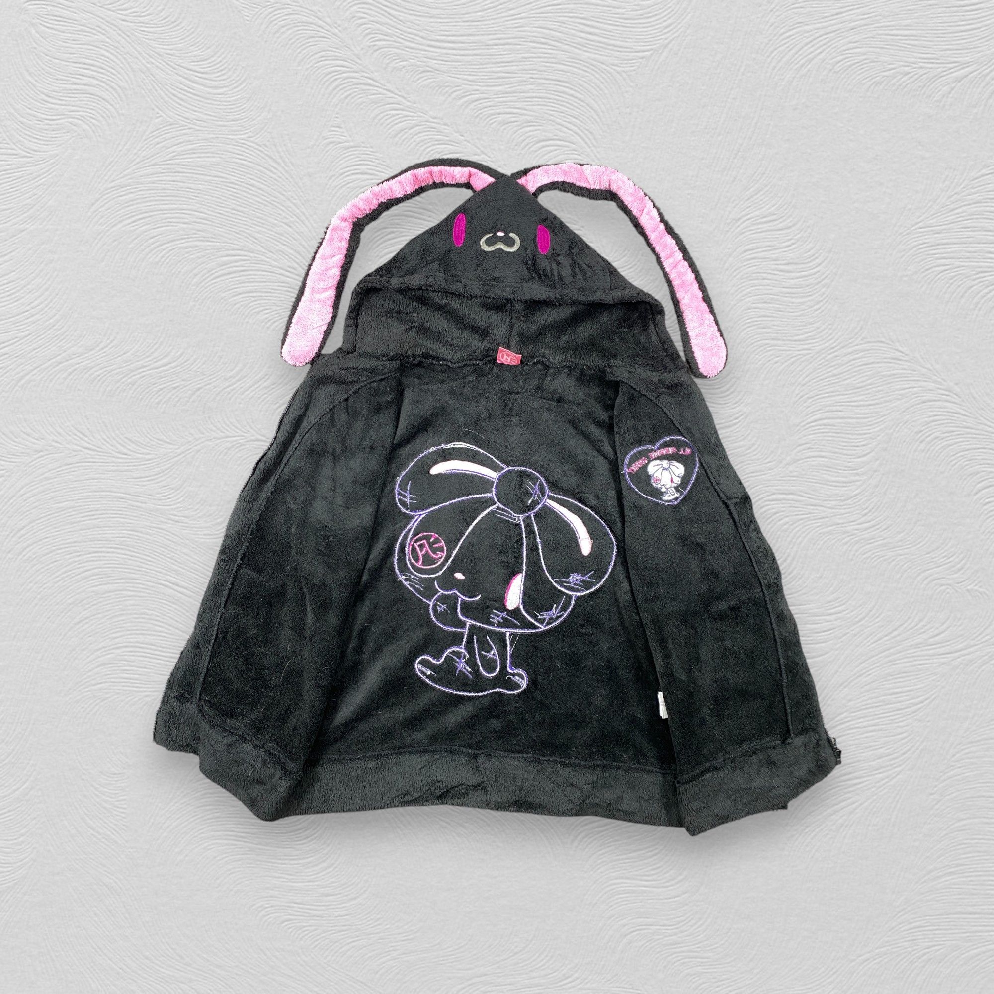 20471120 2000s Hanyo Usagi - Lightweight Rabbit Ear Zip Hoodie -J265 ...