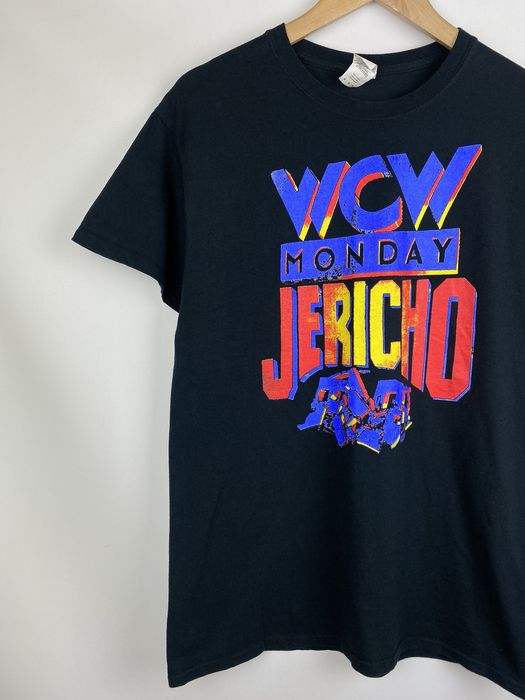Vintage WCW Monday Jericho Jerichoholics WWE wrestling promo t shirt ...